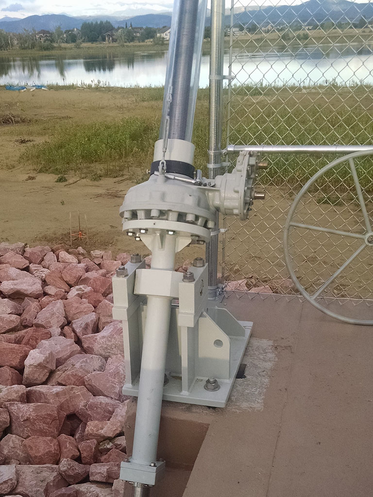 Screw Stem Hoists | Electric Actuator Hoists | Steel Fab Inc.